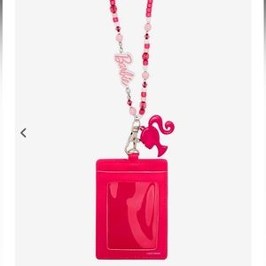 Barbie | Accessories | Nwt Barbie Lanyard With Card Holder Beaded ...